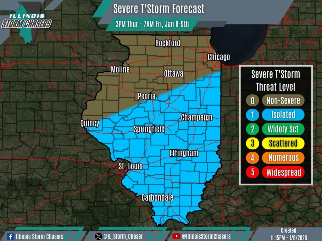 Thursday-Friday, January 8-9th – Severe T’Storm & High Wind Event ...